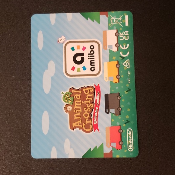 Nintendo | Other | Rex 5 Animal Crossing Welcome Amiibo Rv Card ...